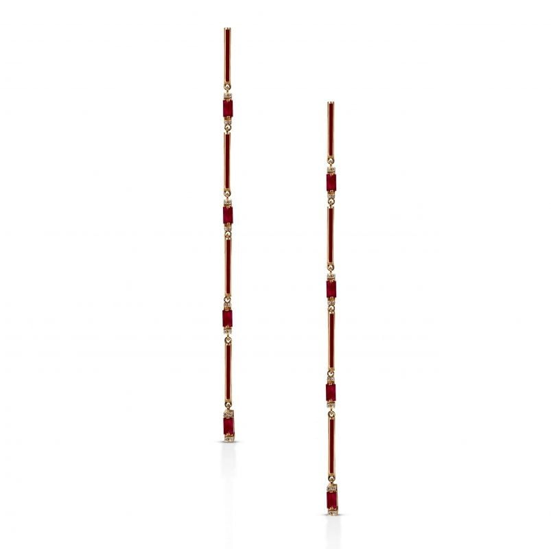 Linette Piorra Ring in Ruby - Savolinna Jewelry