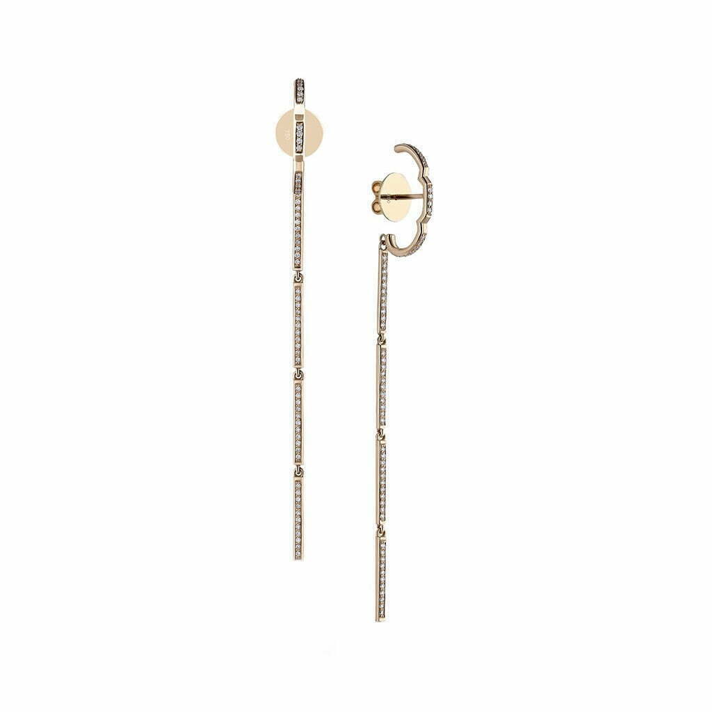 Linette Lobe Studs RG - Savolinna Jewelry