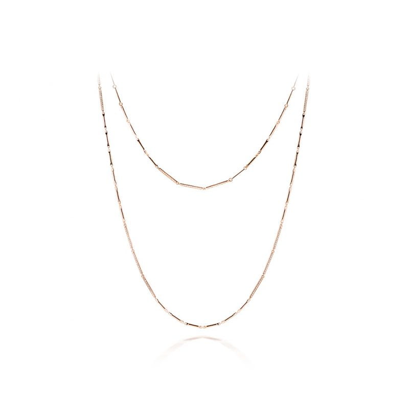 Linette Lobe Studs RG - Savolinna Jewelry