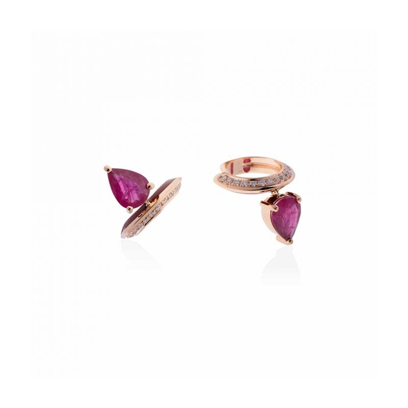 Linette Piorra Ring in Ruby - Savolinna Jewelry