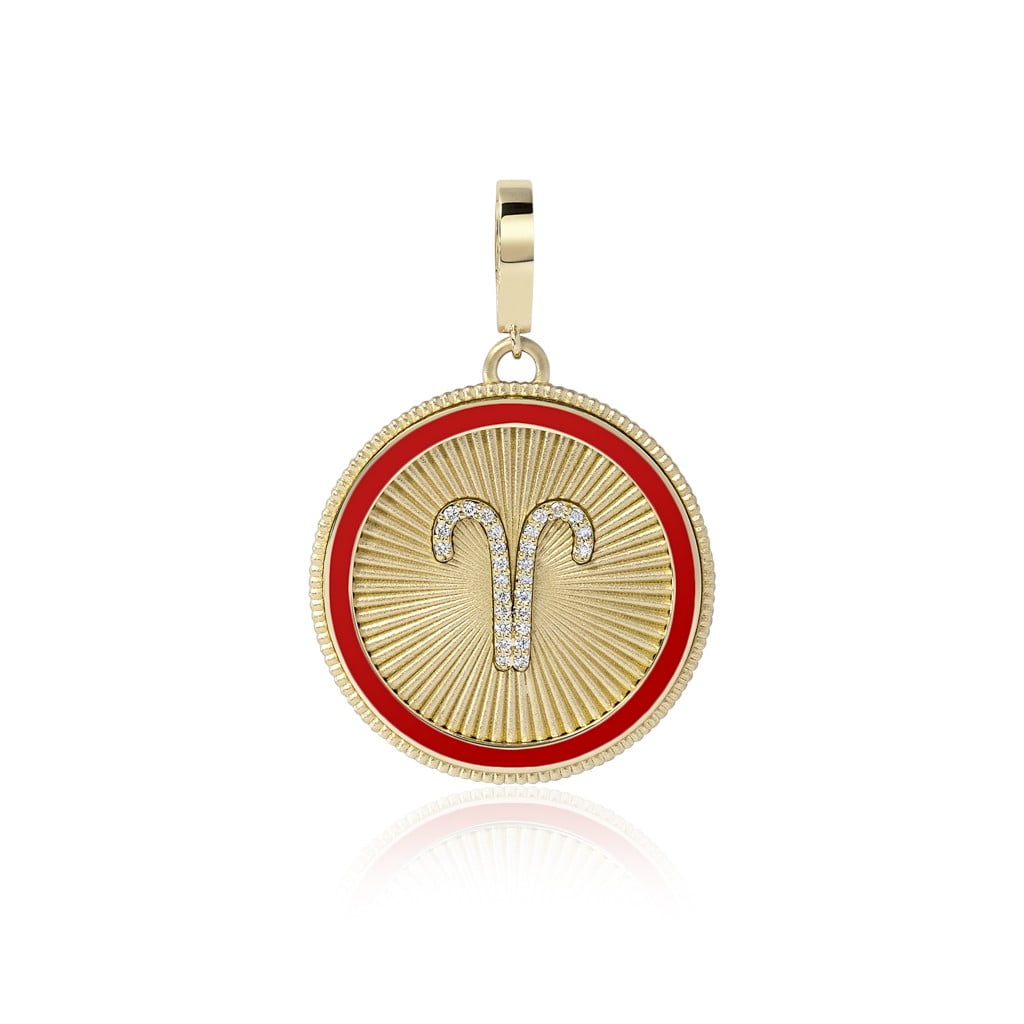 Aries Zodiac Coin - Savolinna Jewelry