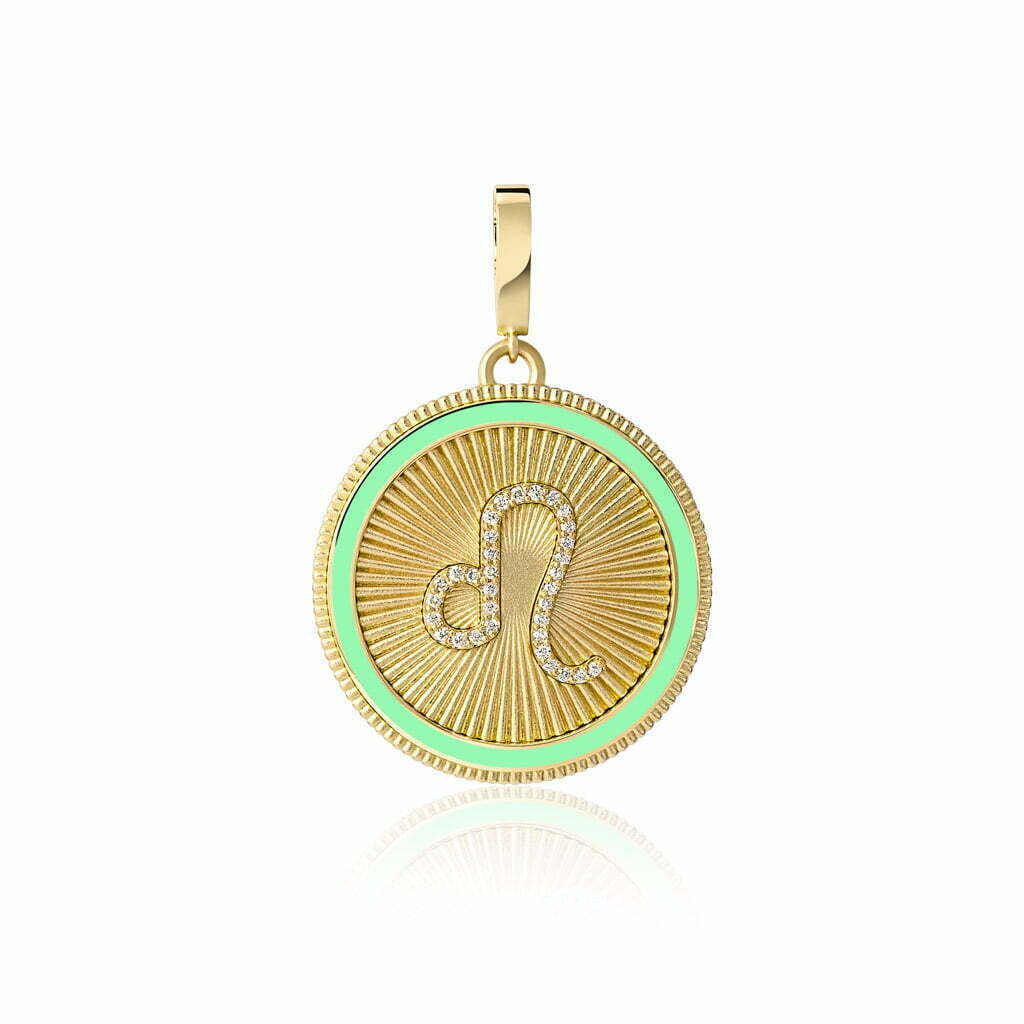 Leo Zodiac Coin - Savolinna Jewelry