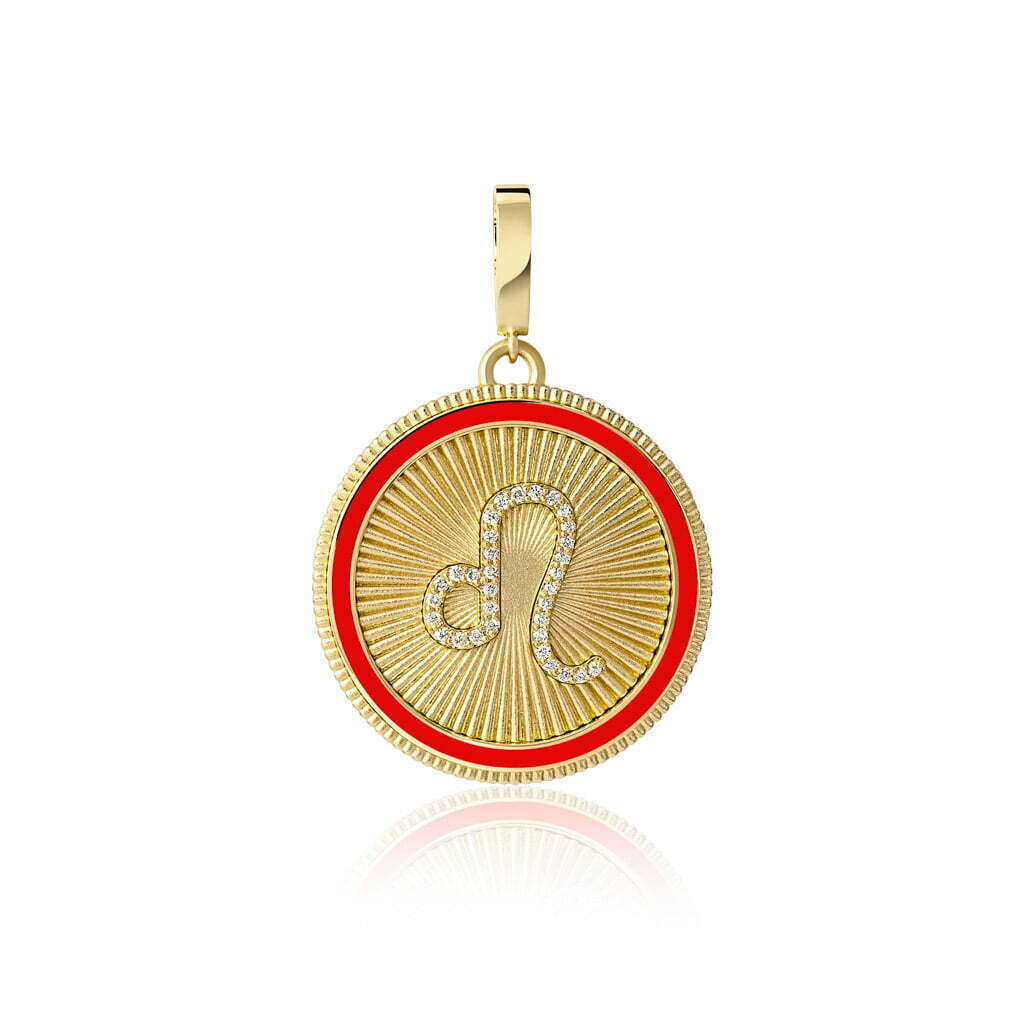 Leo Zodiac Coin - Savolinna Jewelry