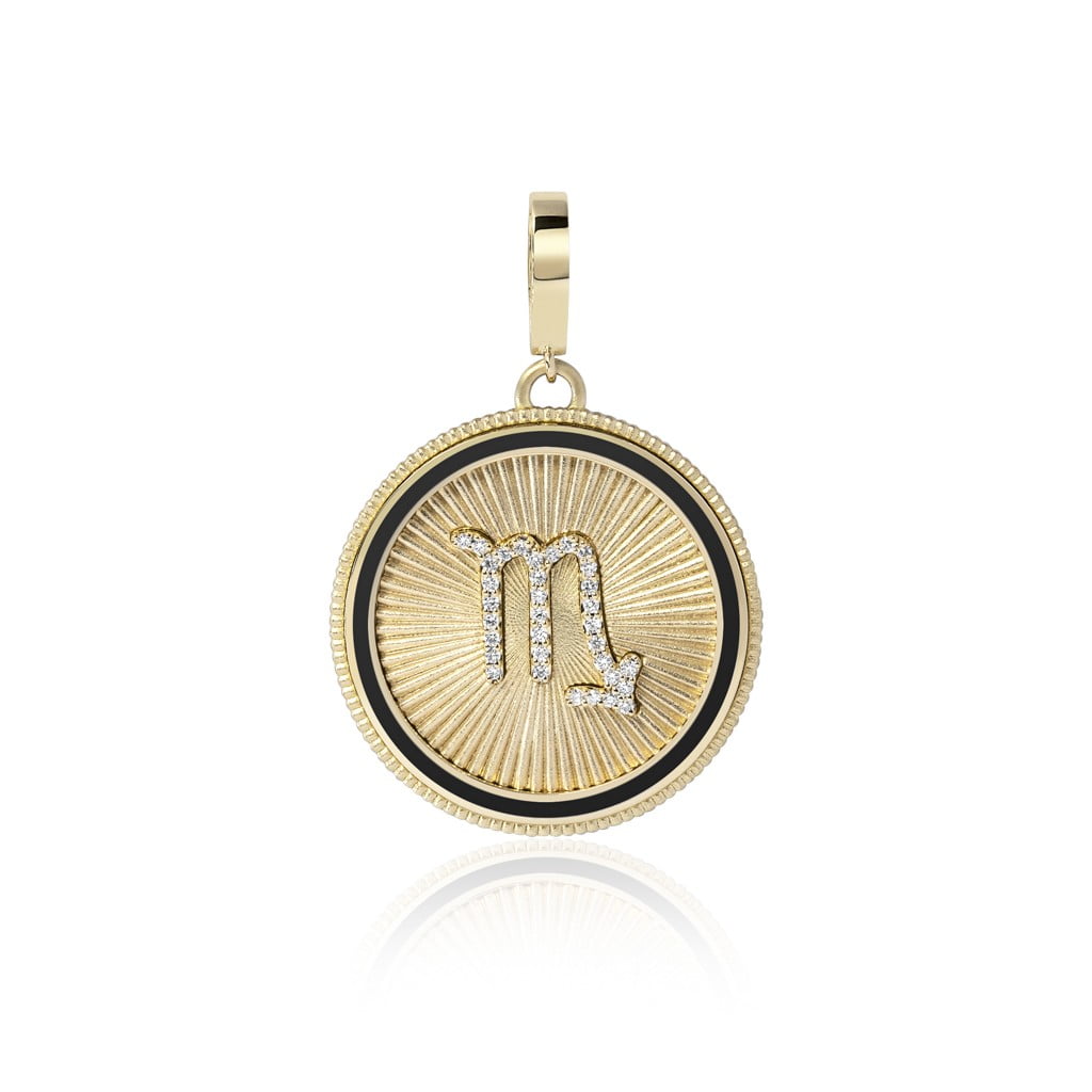 Scorpio Zodiac Coin - Savolinna Jewelry