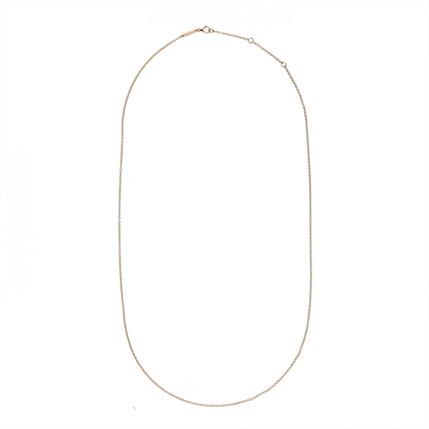 Elegant 60cm Yellow Gold Cable Chain - 18k Luxury