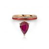 Linette Piorra Ring in Ruby - Savolinna Jewelry